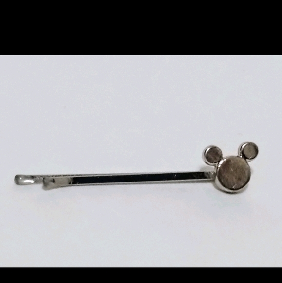Accessories | Vintage Silver Tone Mickey Mouse Bobby Pin | Poshmark